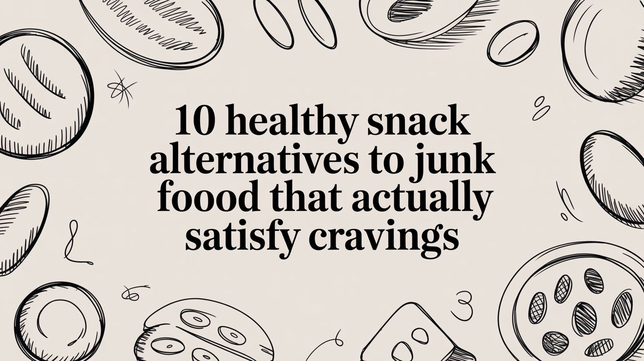 10 Healthy Snack Alternatives to Junk Food That Actually Satisfy Cravi ...