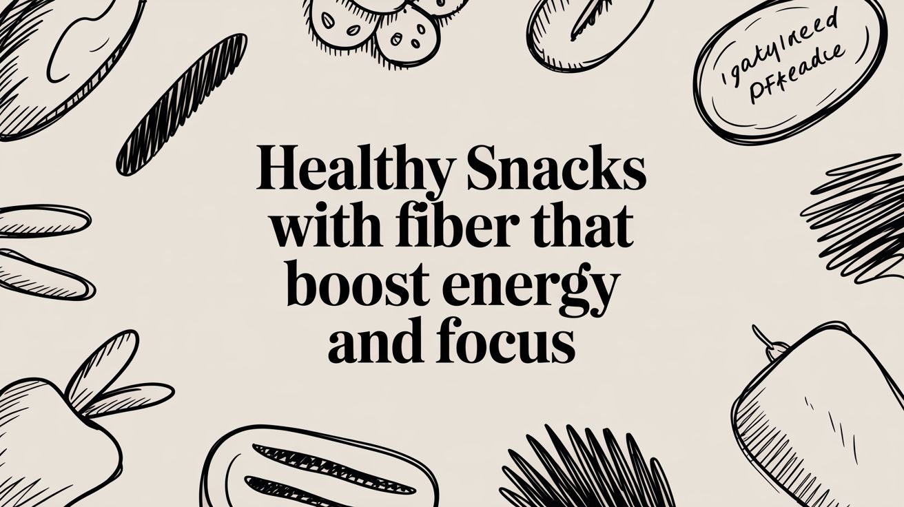 Healthy Snacks With Fiber That Boost Energy and Focus