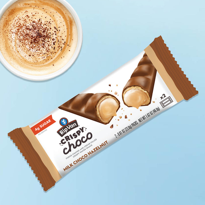 Hazelnut Cream Filled Crispy Choco - Rip Van